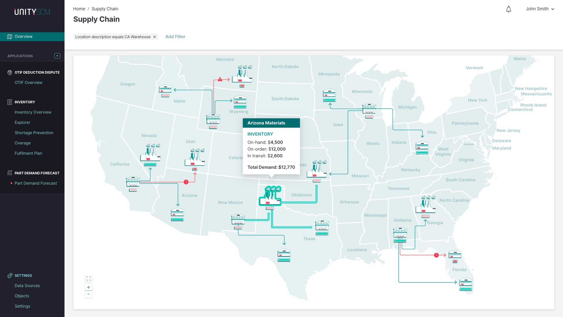 Unity SCM | Supply Chain Data Cloud